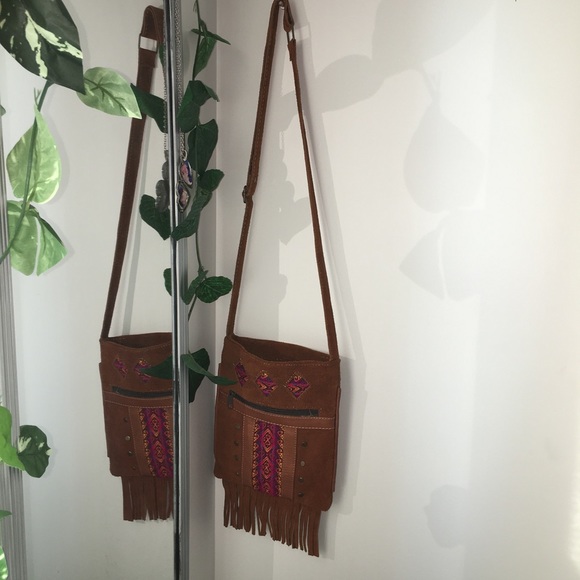 Bags | Camel Colored Cross Body Purse | Poshmark